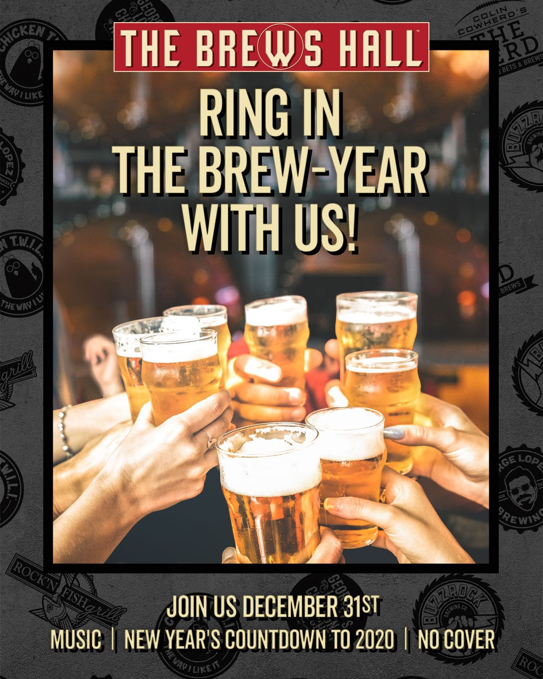 New Year's Eve at The Brews Hall - Discover Torrance