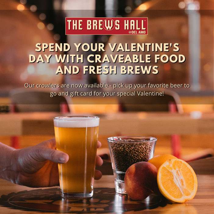 Valentine's Day at The Brews Hall - Discover Torrance
